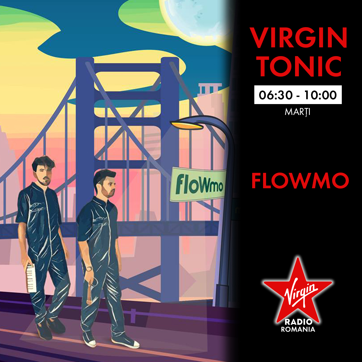 FloWmo cântă live în Virgin Tonic – VIDEO : VIRGIN RADIO ROMANIA