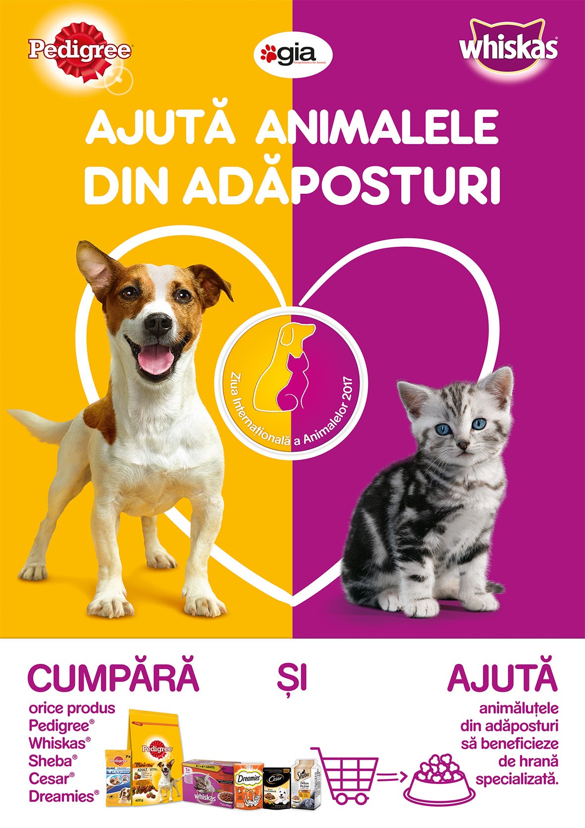 „Vorbește” pe limba animalului tău de companie iar Pedigree și Whiskas ...