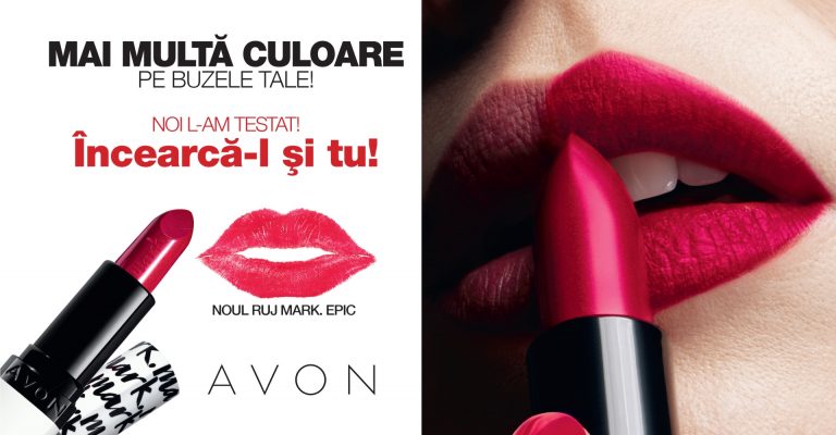 Ce este rujul pentu tine? Câștigă noul ruj Mark Epic de la Avon și o ...