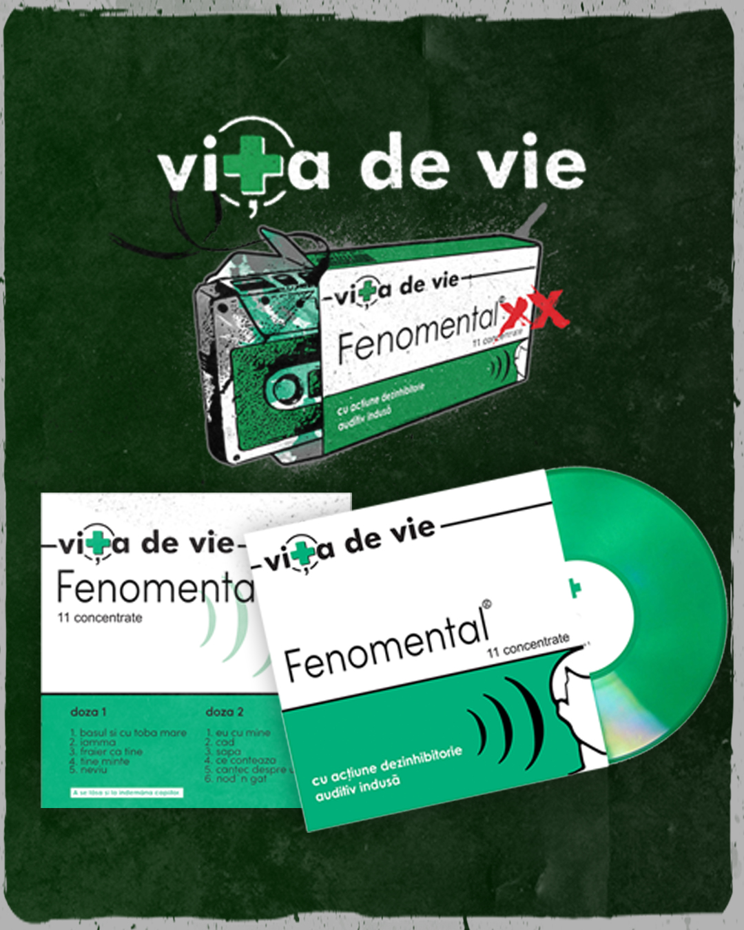 Viţa de Vie anunţă re-editarea albumului „Fenomental” pe vinil : VIRGIN ...