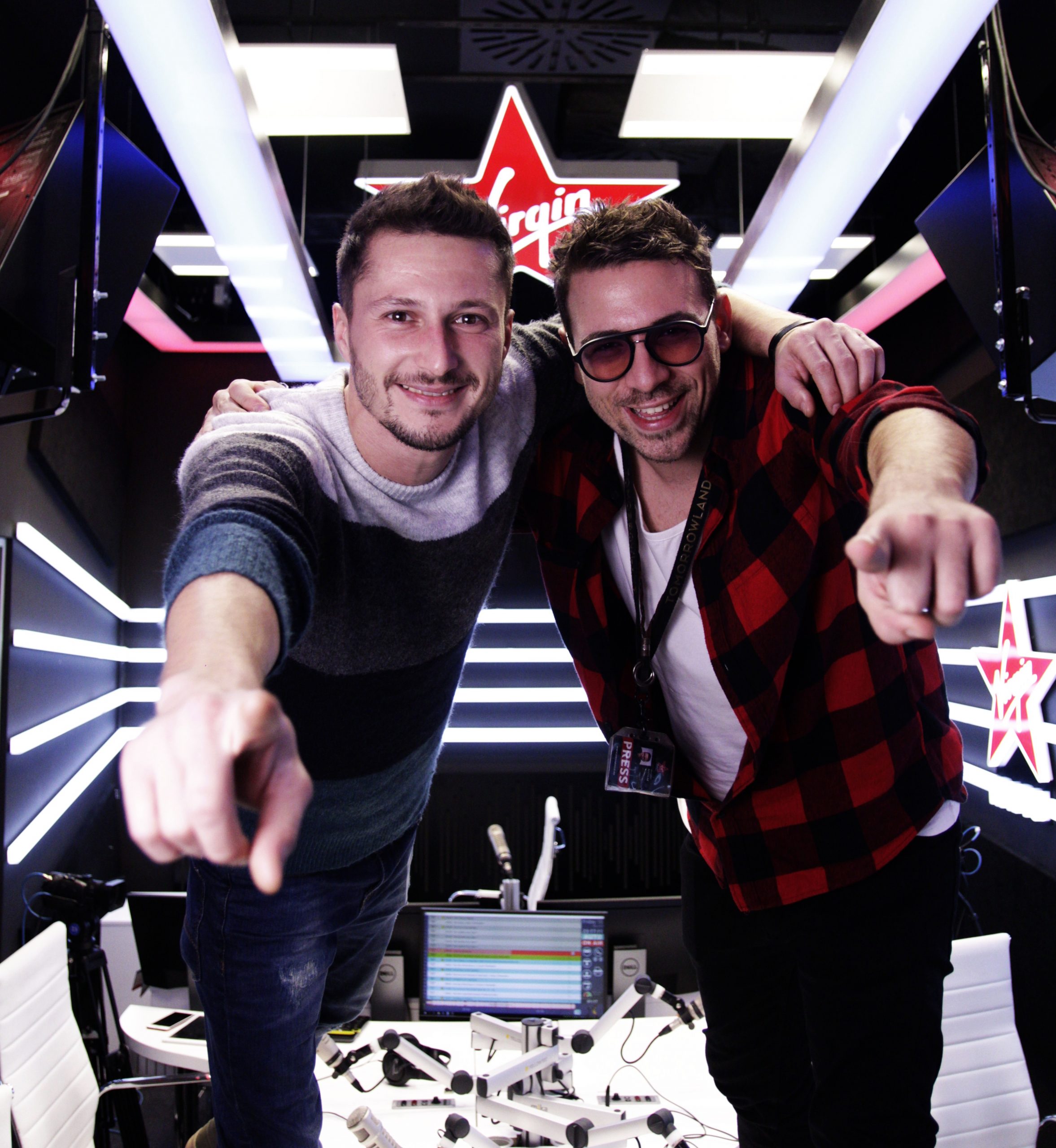 Marc Rayen a venit să-l energizeze pe Andrei Niculae : VIRGIN RADIO ROMANIA