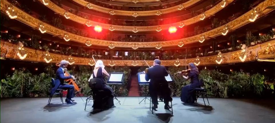 Opera din Barcelona s-a redeschis cu un concert pentru plante – VIDEO ...