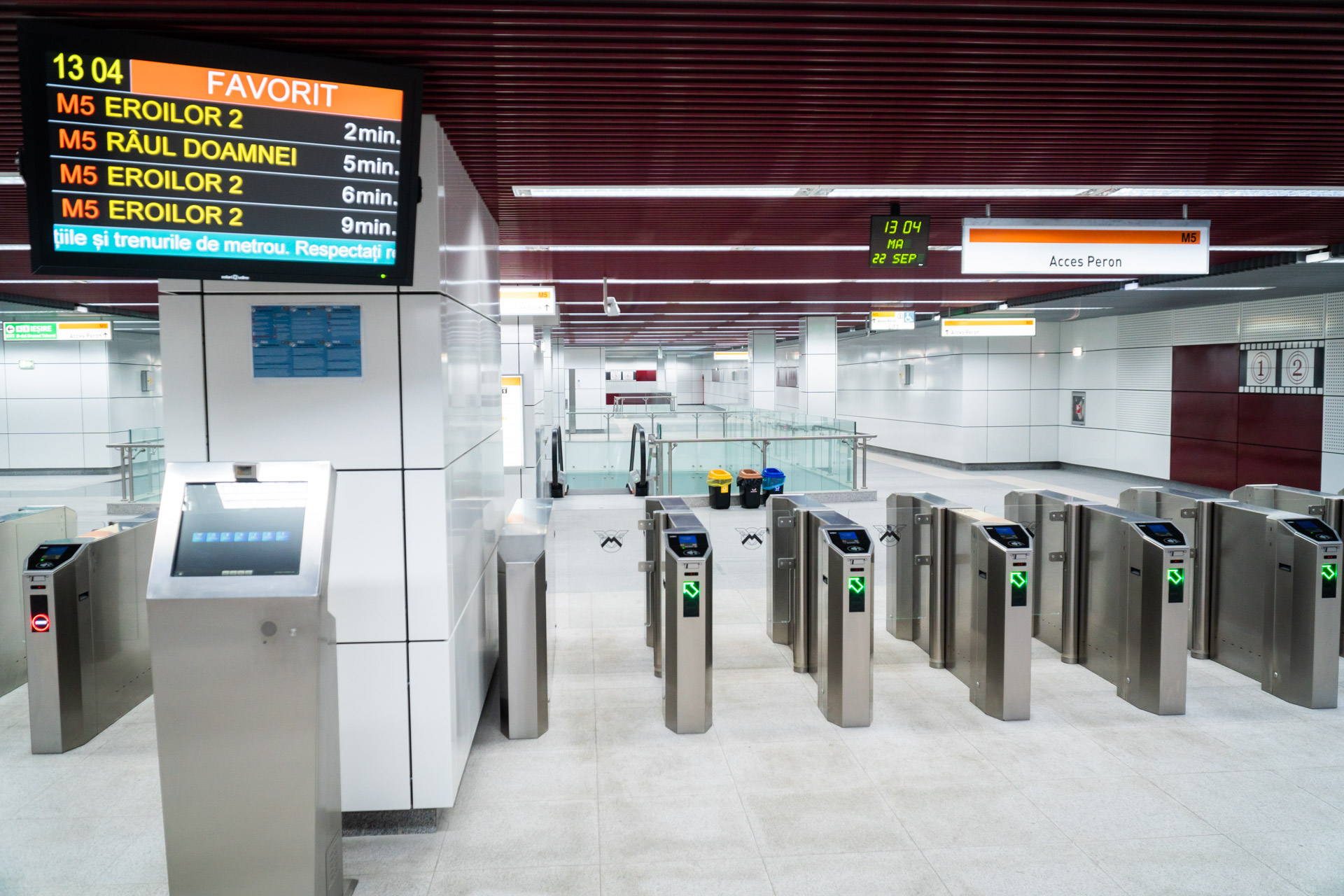 Cum arată stațiile de metrou de pe M5 – GALERIE FOTO : VIRGIN RADIO ROMANIA