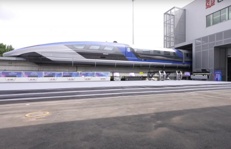 China prezintă cel mai rapid mijloc de transport terestru din lume ...