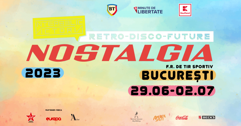 NOSTALGIA 2023 – festivalul vieții : VIRGIN RADIO ROMANIA
