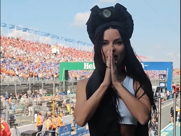 INNA – moment surpriză la Grand Prix-ul Formula 1 din Olanda : VIRGIN ...