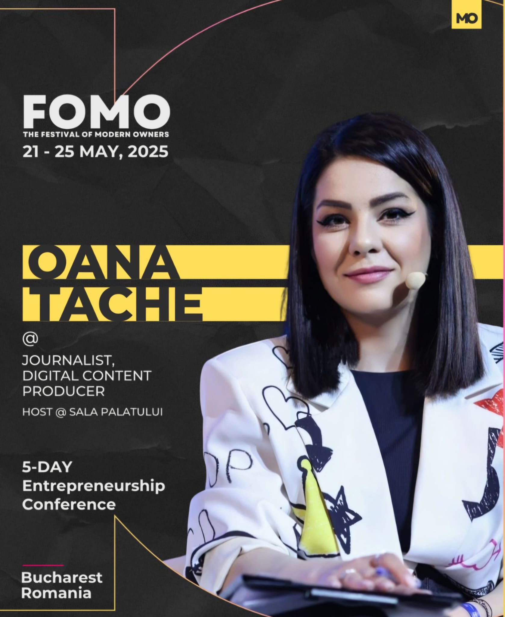 Oana Tache prezintă FOMO – The Festival Of Modern Owners la Sala ...